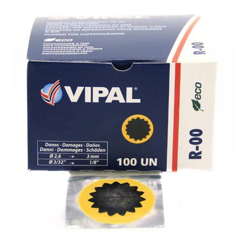 Parches para Cámaras R-00 - 30mm - Caja por 100 Und.